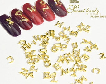 Nail Art Letter - Etsy