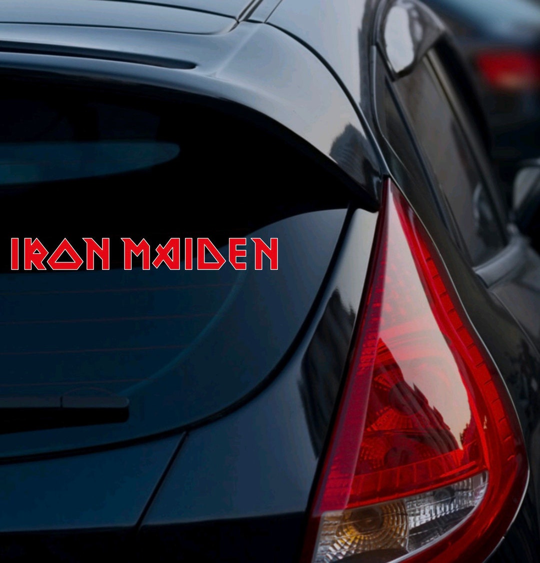Iron Maiden Vinyl Decal - Etsy
