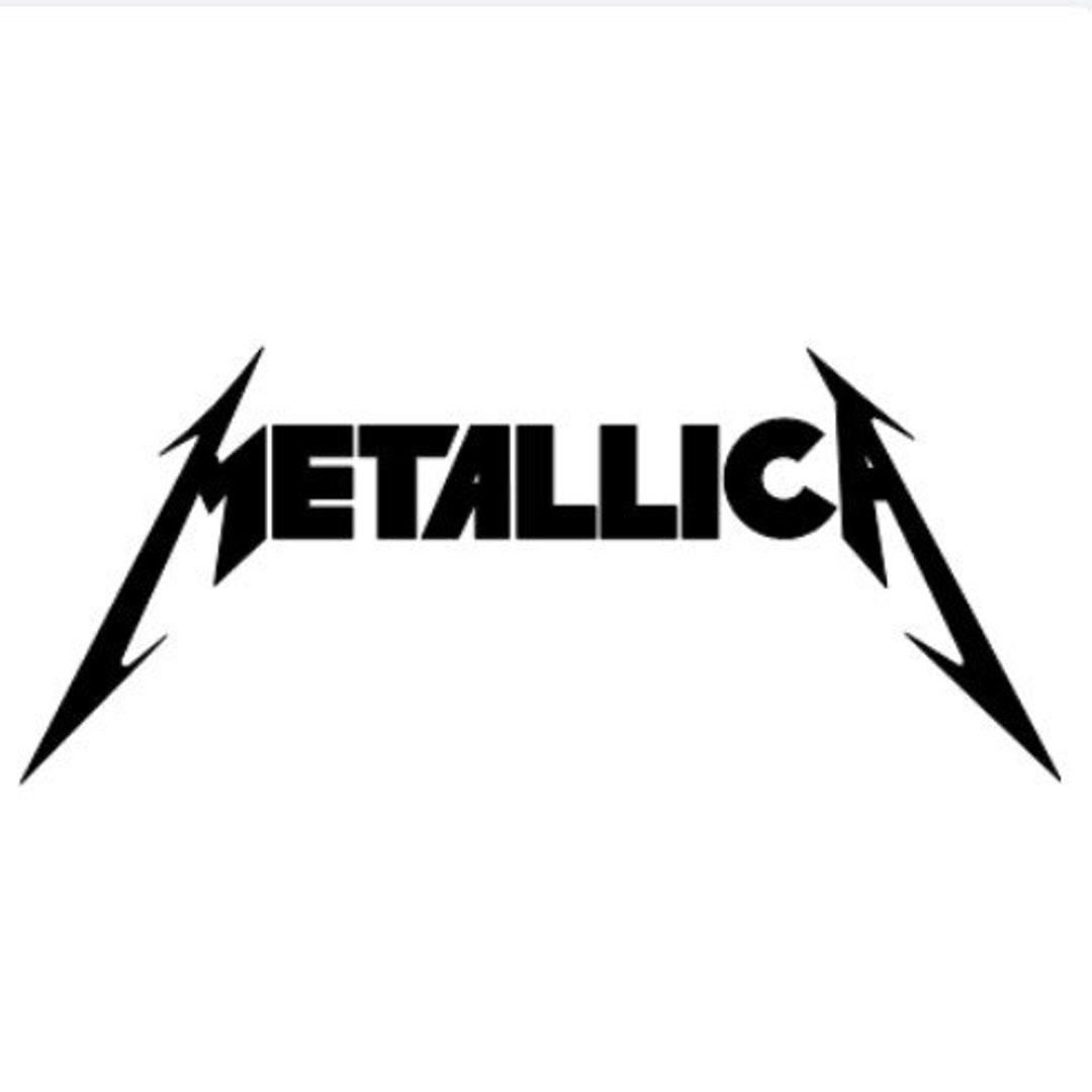 Metallica Vinyl Decal - Etsy
