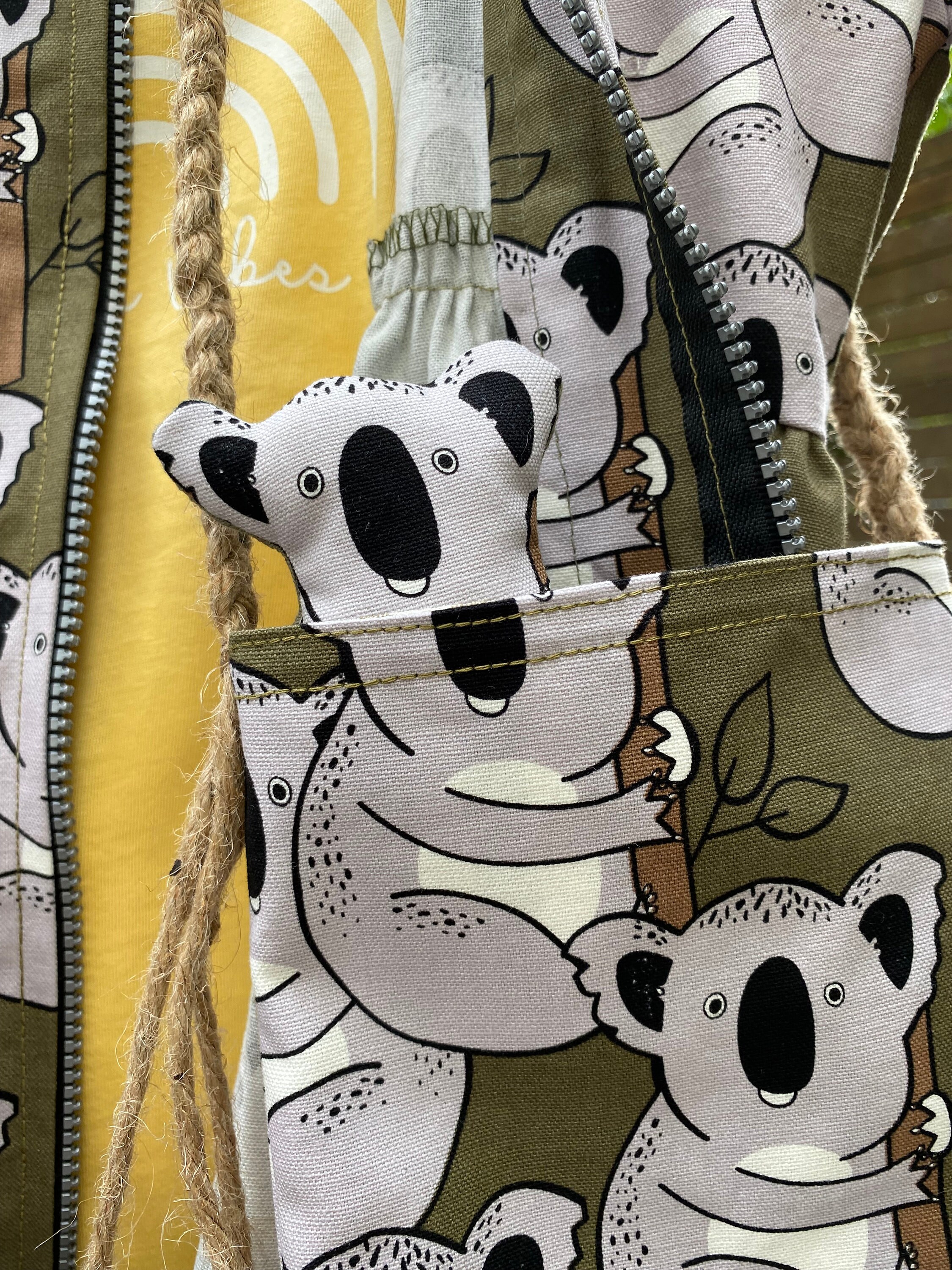 Koala Coat Looks Great Teamed With Jeans and a T-shirt or a Dress and ...