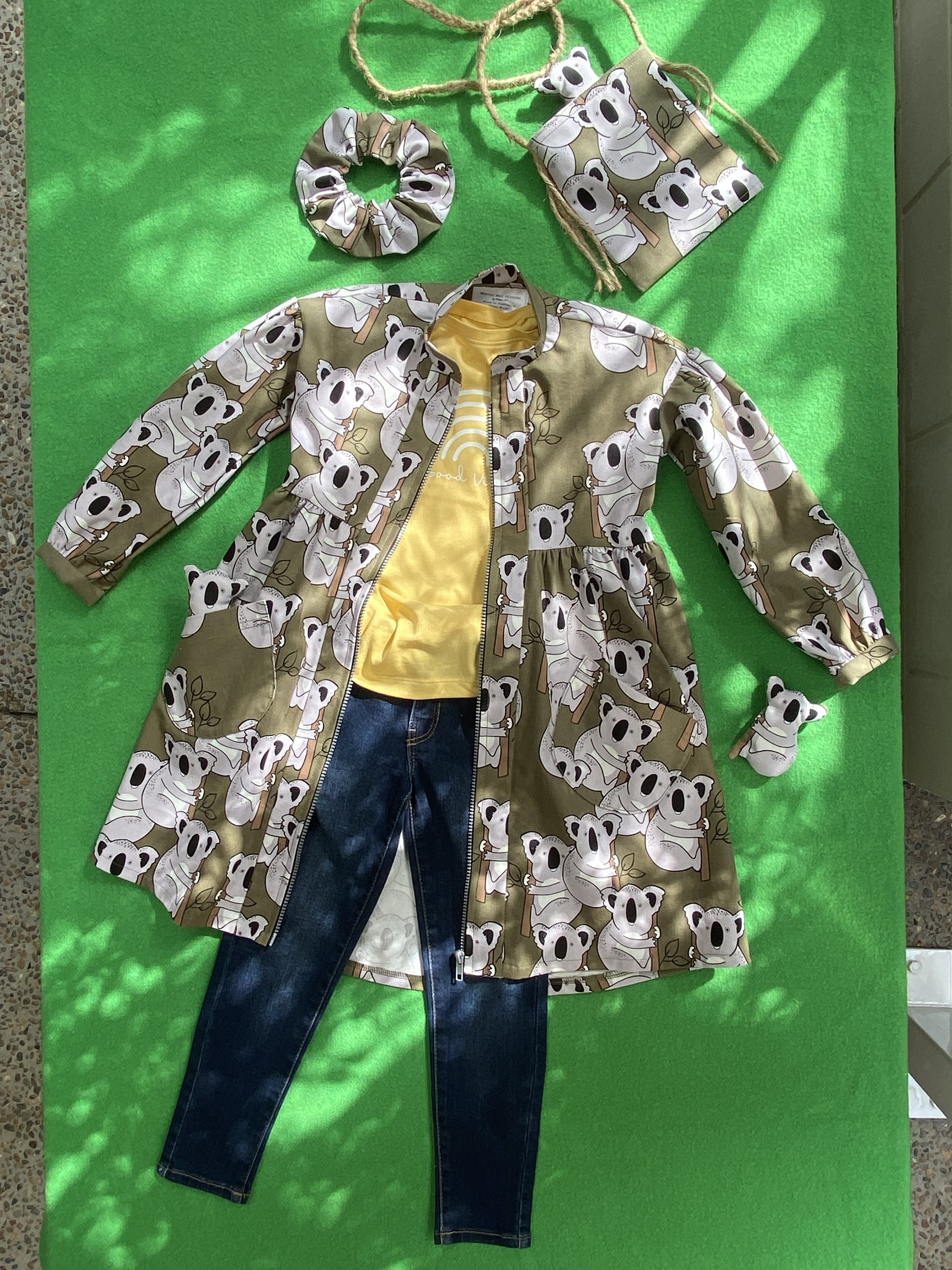 Girl's Coat Dress, Versatile Outerwear - Etsy