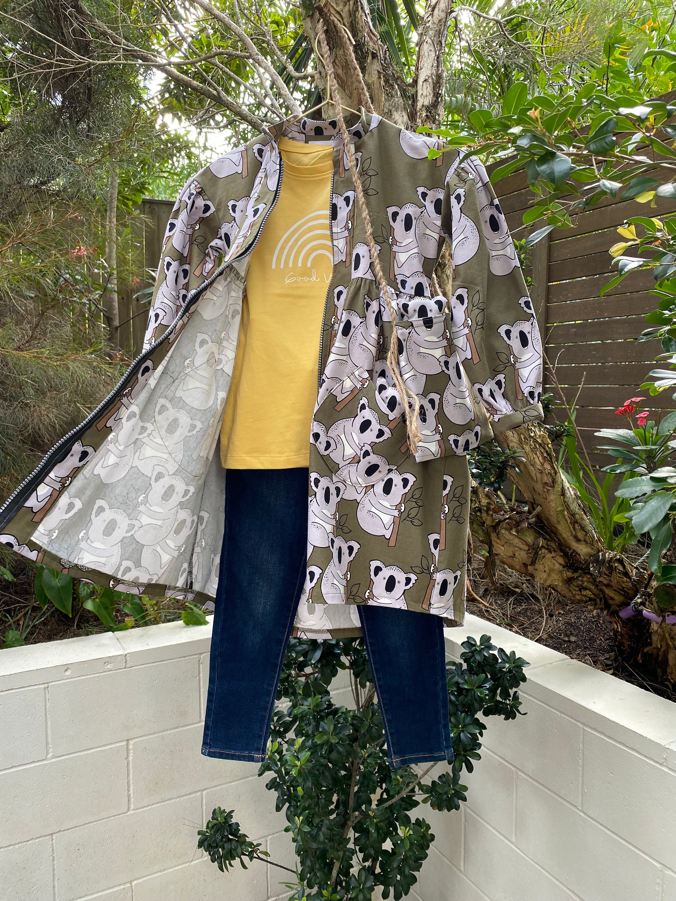 Koala Coat Looks Great Teamed With Jeans and a T-shirt or a Dress and ...