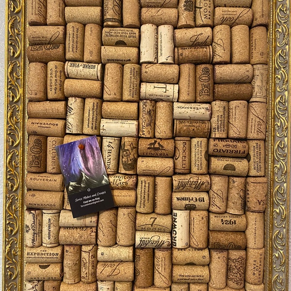 Framed Cork Board - Etsy