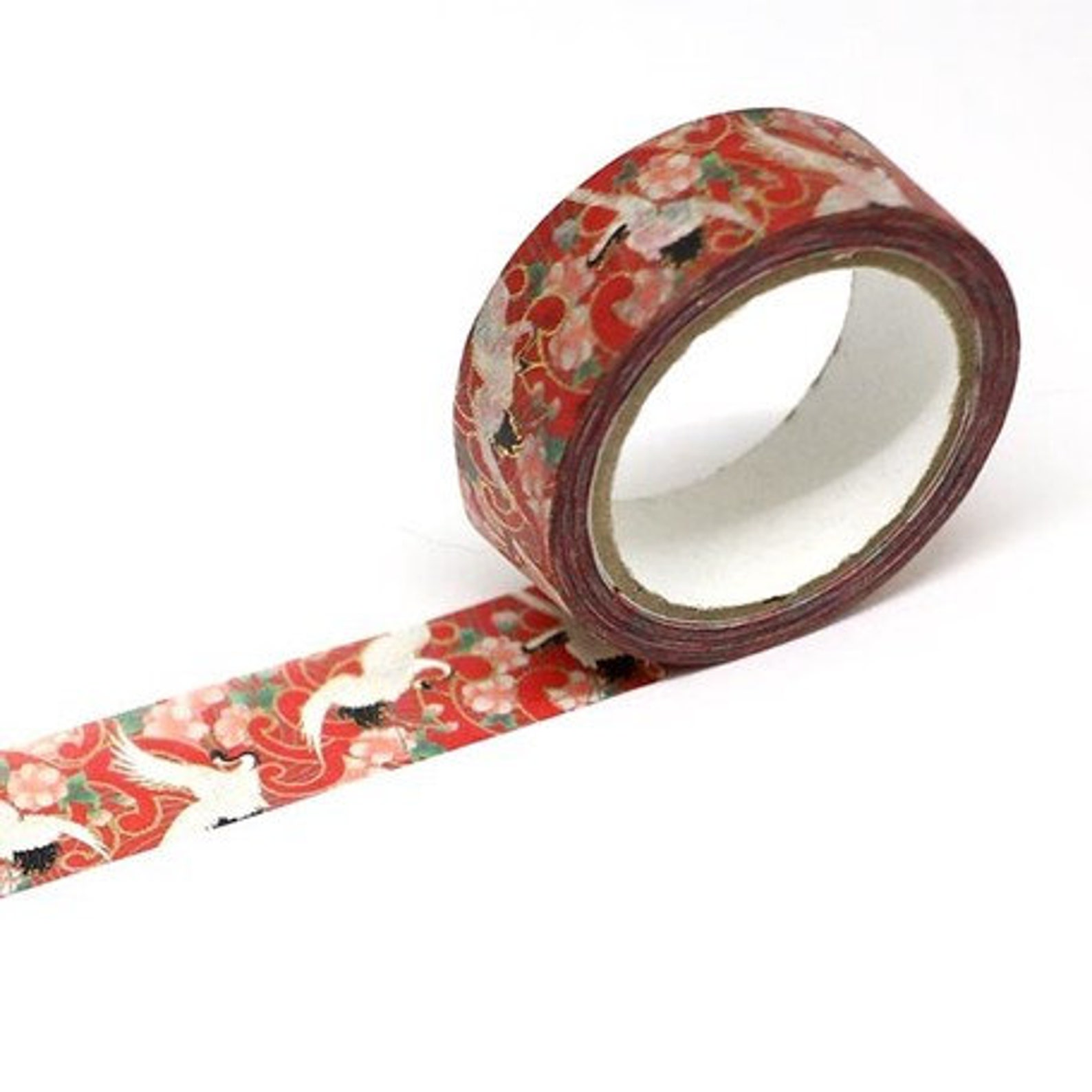Japanese Washi Tape Kimono Floral Washi Tape 15mm X 7m - Etsy