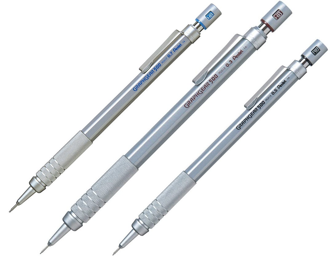 Druckbleistift Pentel GraphGear 500 Automatischer Zeichenstift 0.3mm 0 ...