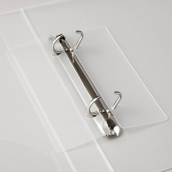 Muji Ring Binder 2 Ring PP Clear No Color A5 / B5 / A4 | Etsy