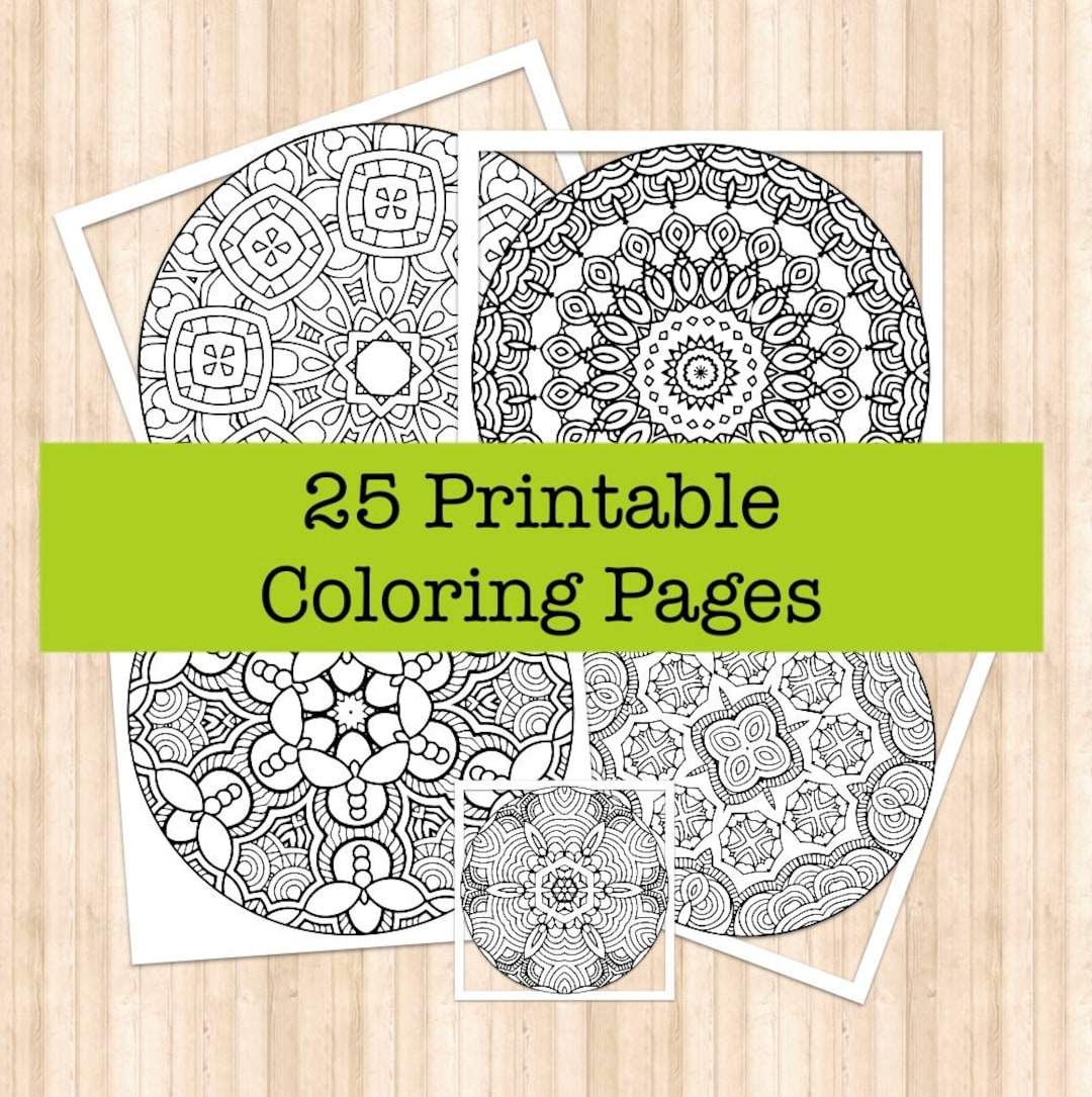 Mindfulness Coloring Pages For Children