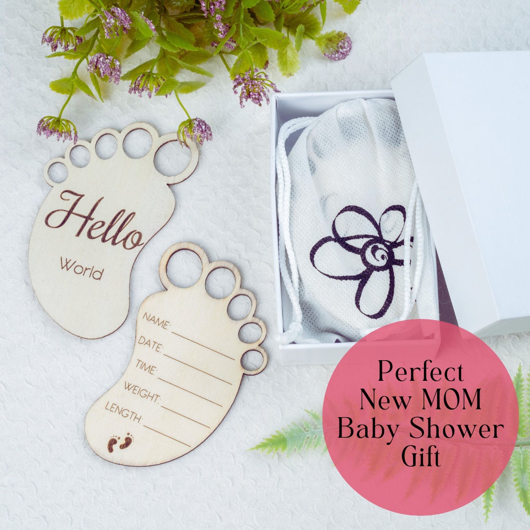 Baby Monthly Milestone Marker Discs - Wooden Monthly Milestone Cards ...