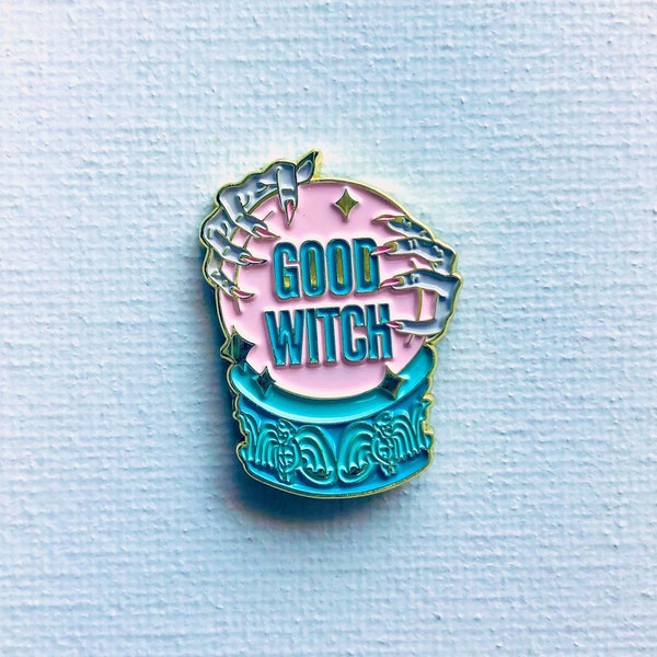 Witchy Enamel Pin - Etsy