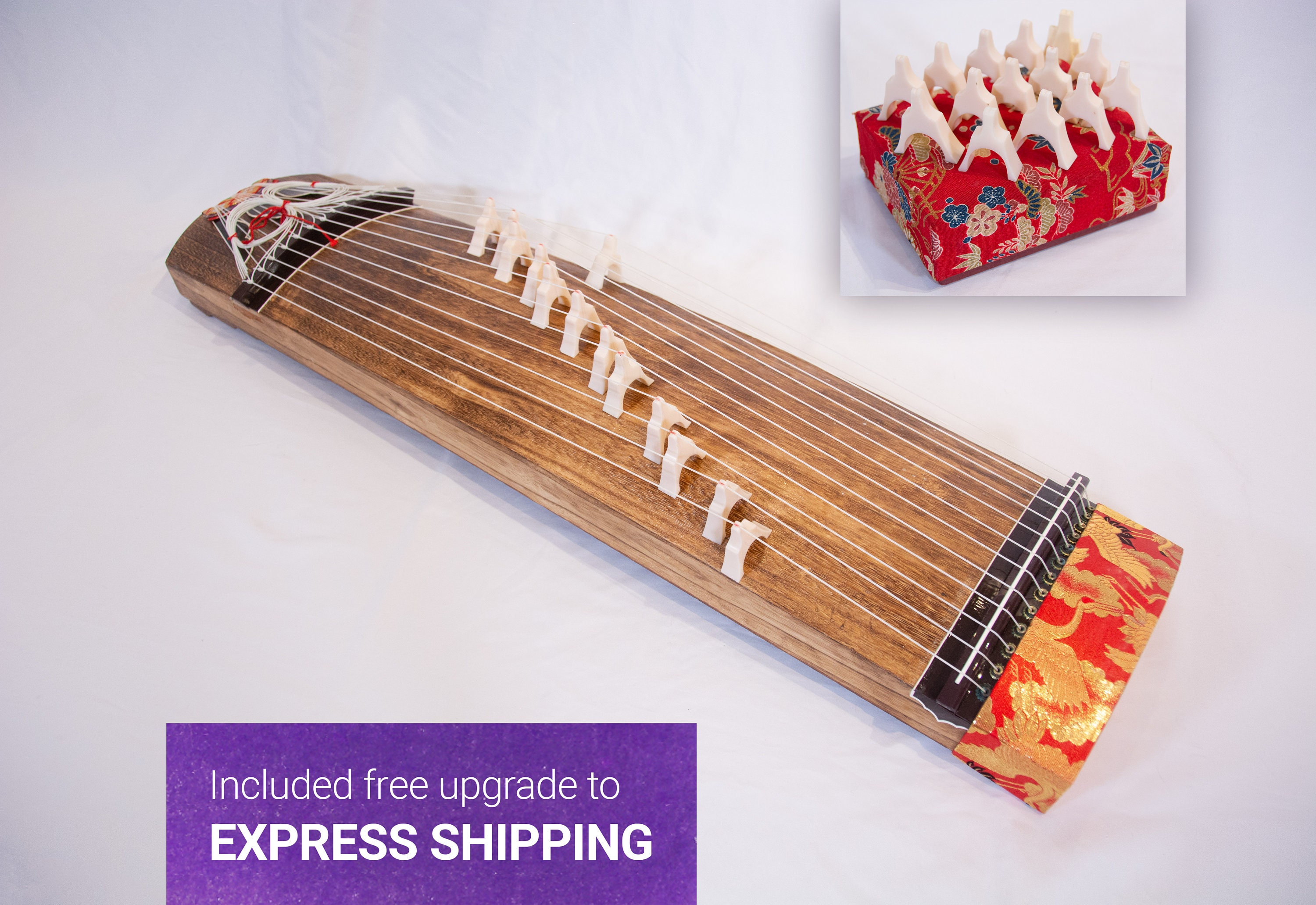 Koto Instrument Drawing