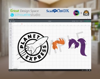 Planet Express Svg | Etsy