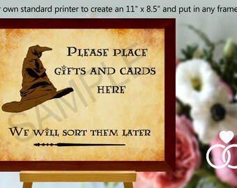 Sorting Hat Sign | Etsy