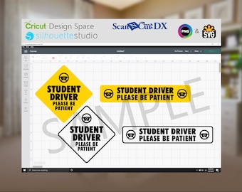 Student Driver Svg | Etsy