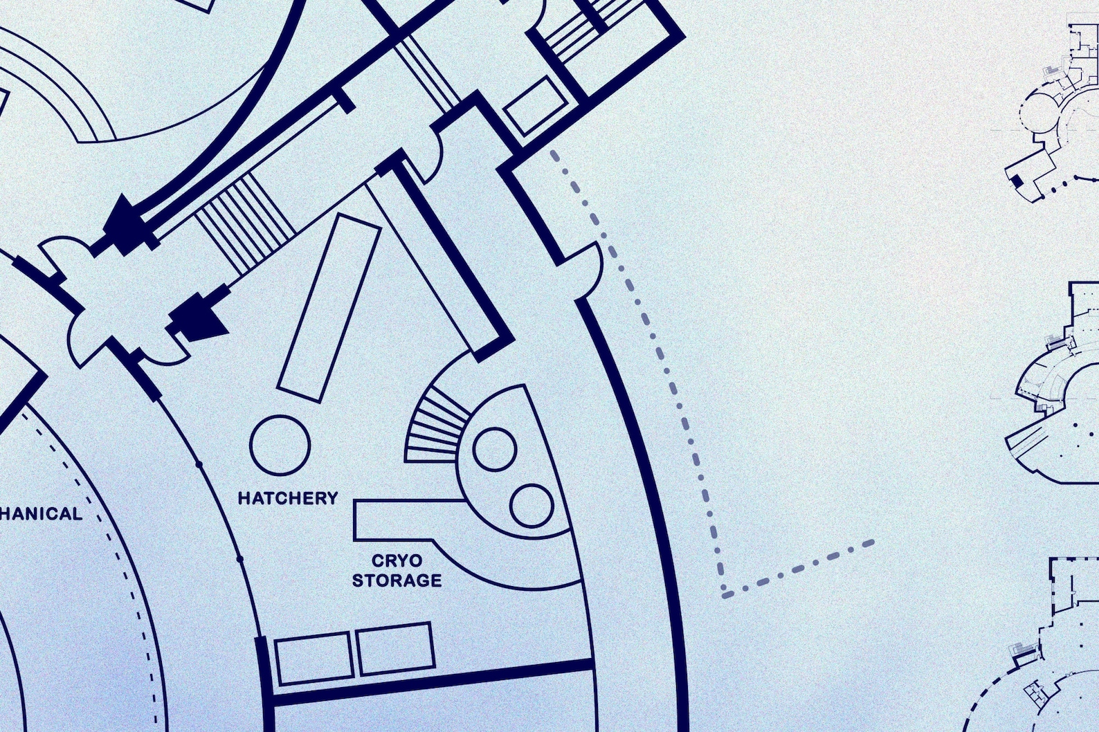 Jurassic Park Visitor Center John Hammond Ingen Blueprint / | Etsy