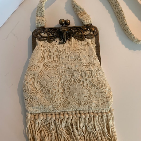 Vintage Lace Purse - Etsy