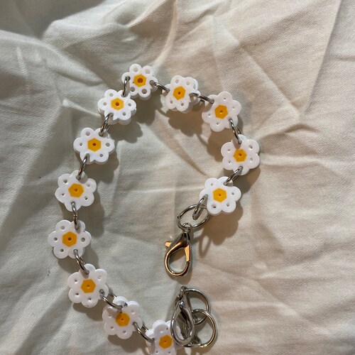Daisy Flower Metal Chain Belt - Etsy