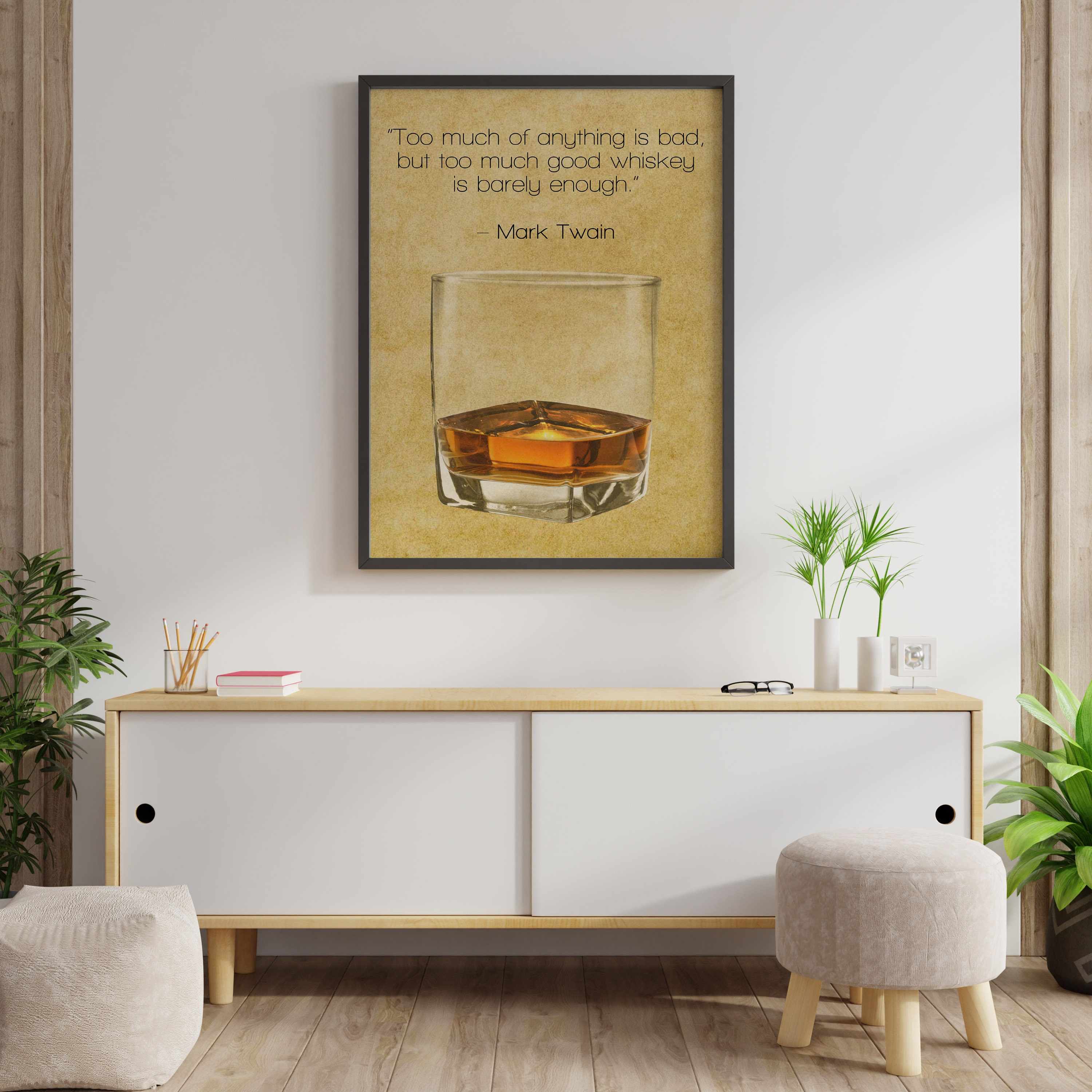 Whiskey Prints Set of 4 Whiskey Poster Whiskey Decor - Etsy