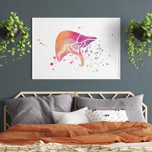 Watercolor Liver Anatomy Poster - Human Anatomy Print, Medical Clinic ...