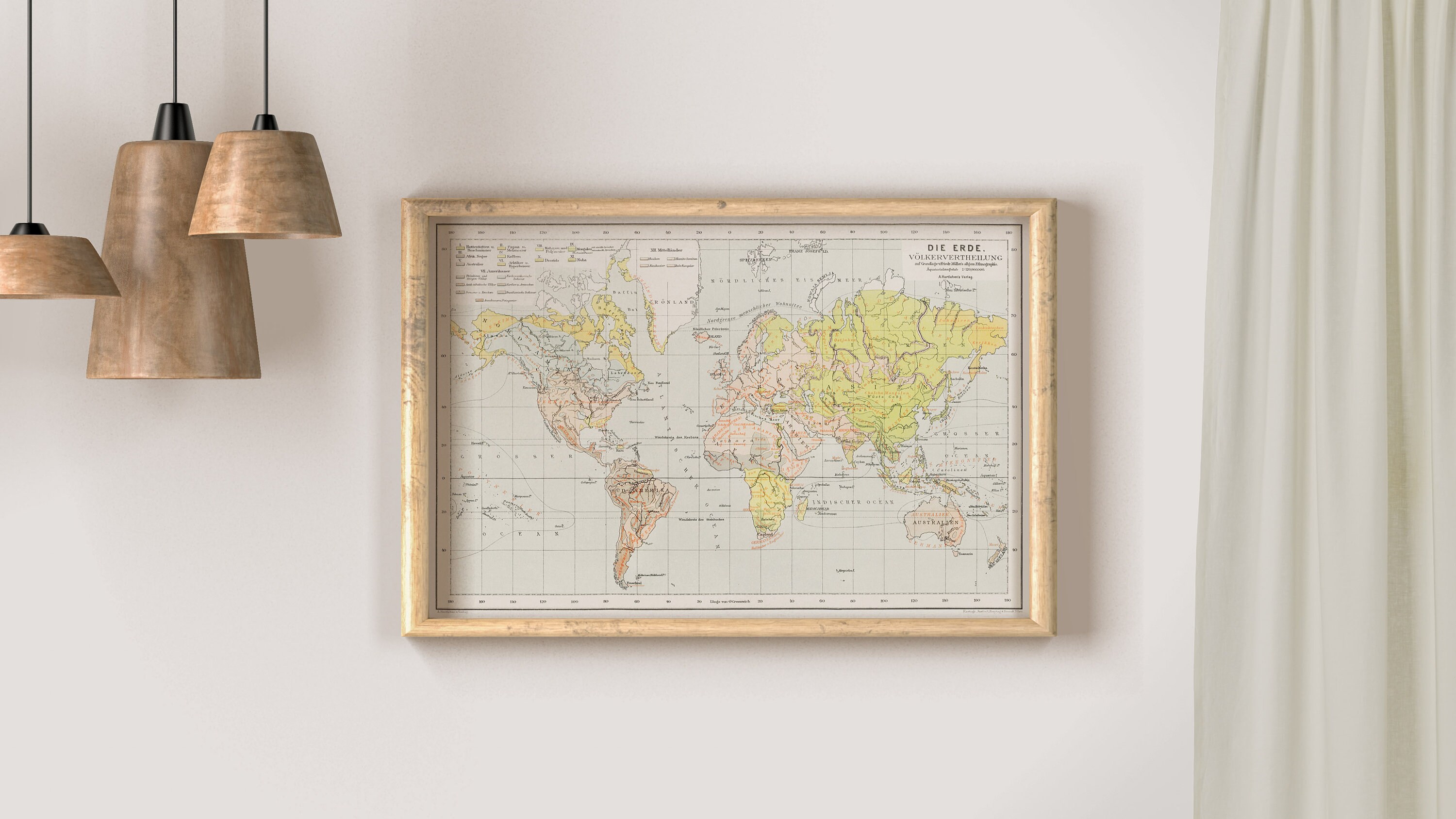 Vintage World Map Print 1896 Vintage Map Print Old Map - Etsy