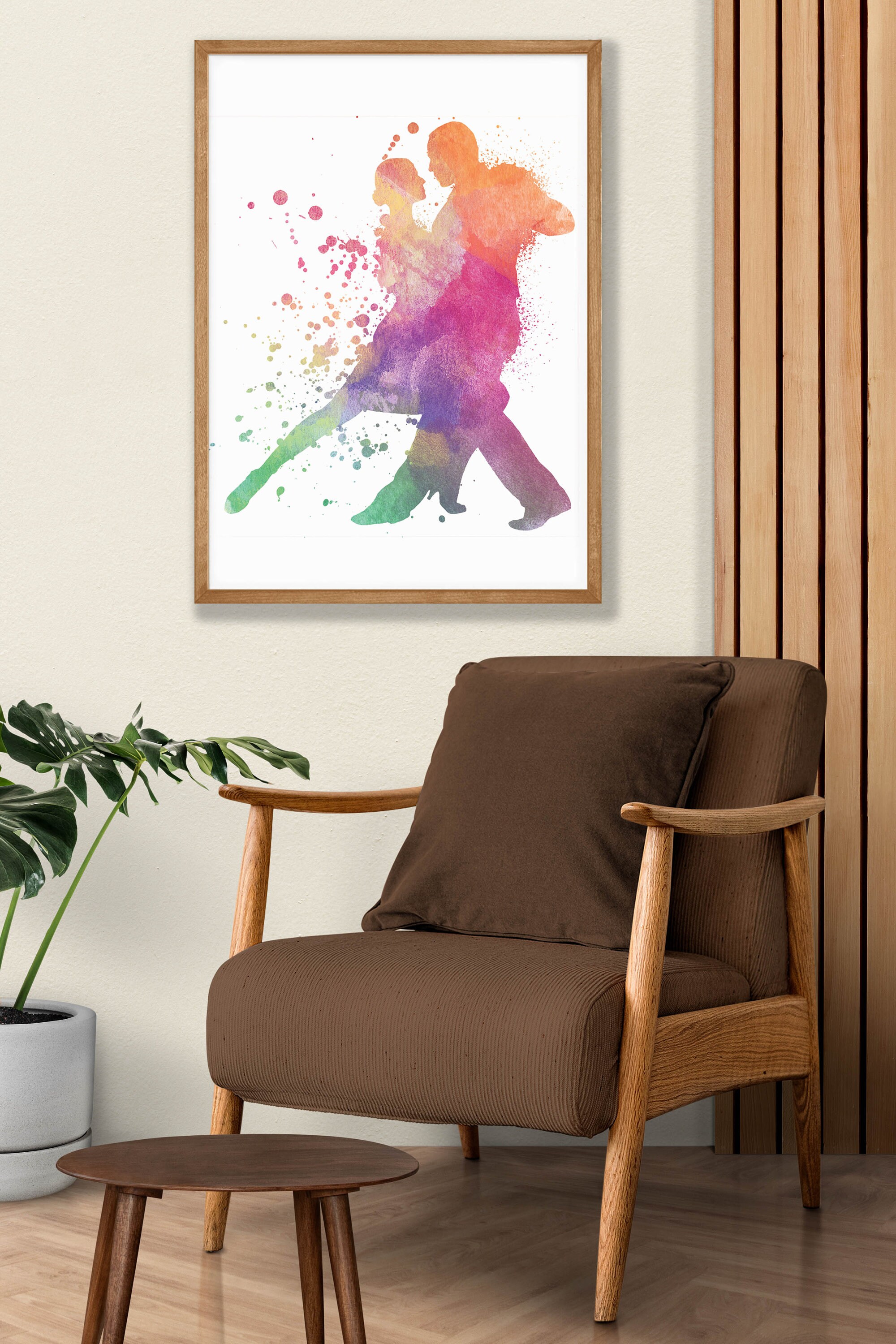 Watercolor Tango Print - Tango Wall Art, Dance Wall Art, Dance Wall ...