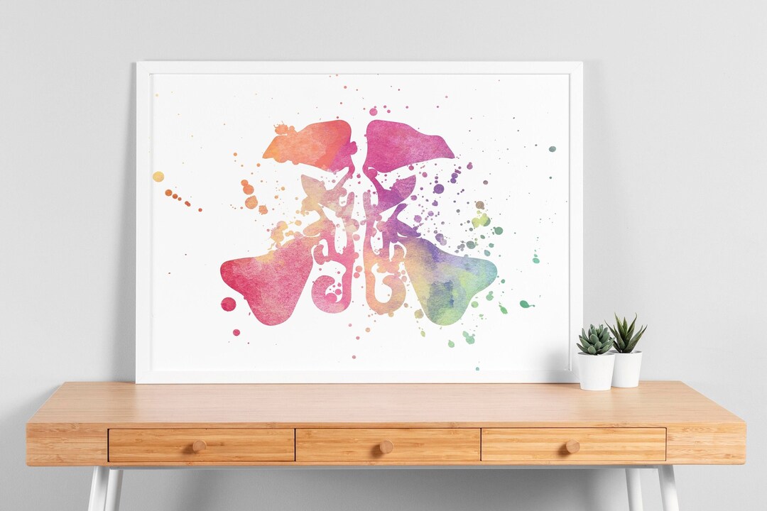 Watercolor Sinuses Poster - Clinic Decor Medical Art Print, Gift for ...