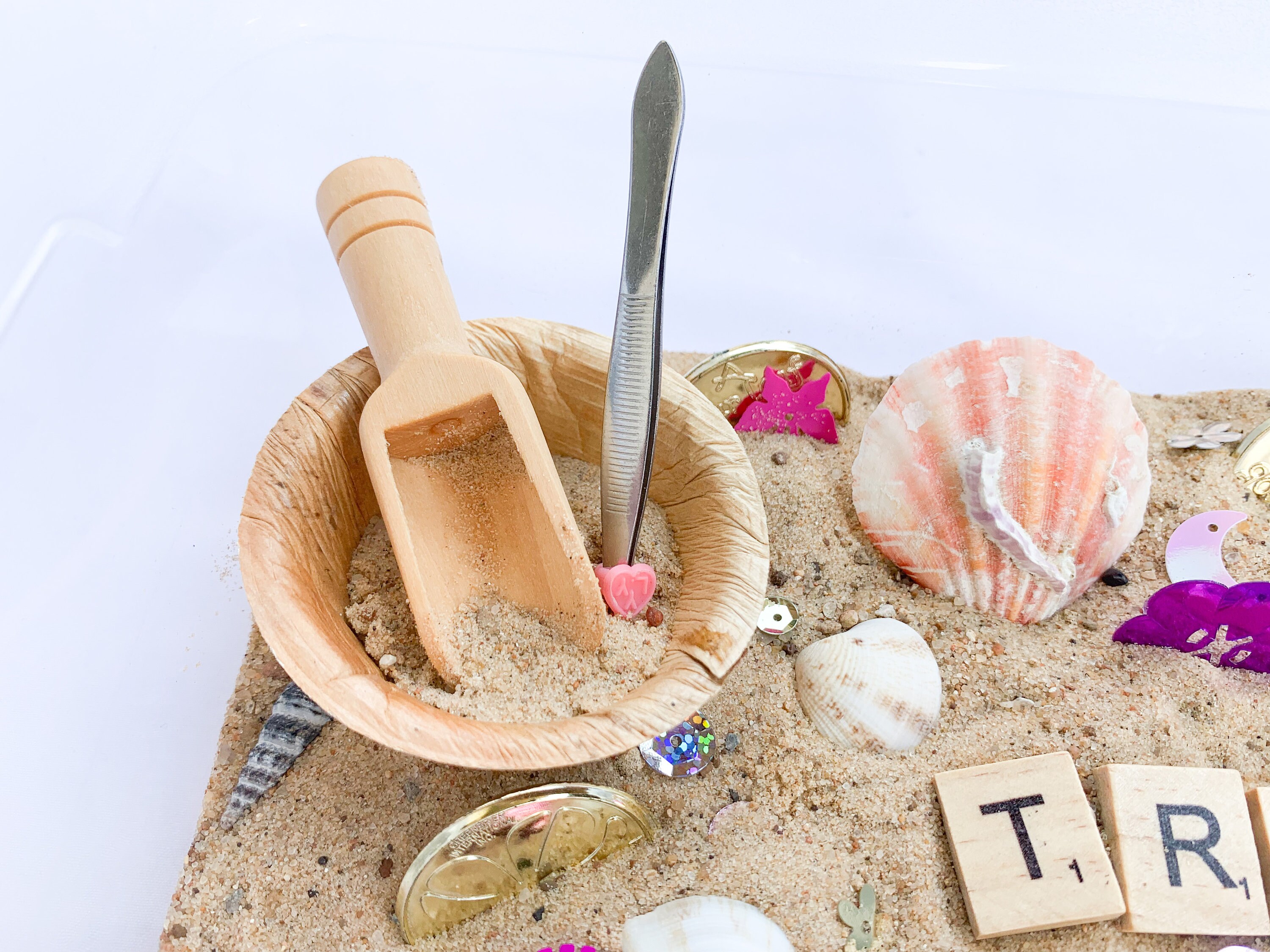 Personalized Treasure Sensory Bin - Etsy