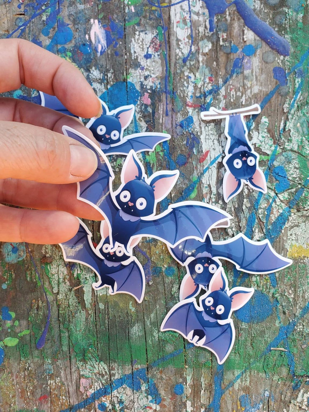 Bats Sticker Set Bat Stickers Vinyl Sticker Window Decal Halloween ...
