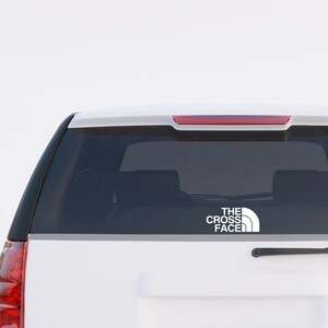 The Cross Face Wrestling Car Vinyl Sticker Window Decal Wrestling ...