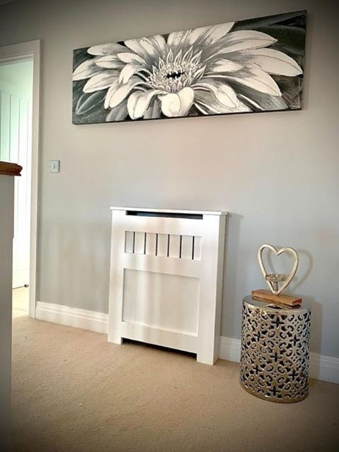 Panel and Slats Style Radiator Cover - Etsy