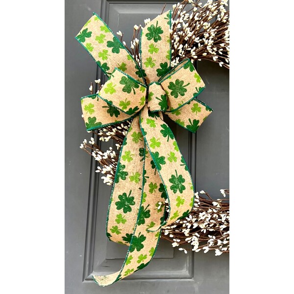 St Patricks Wreath - Etsy