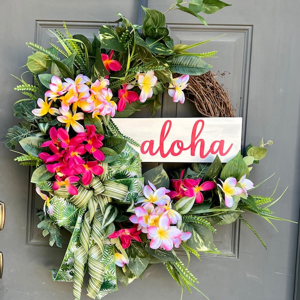 Tropical Wreath - Etsy