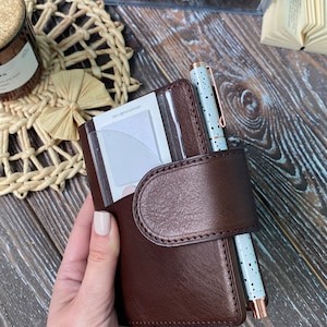 Passport TN (travelers Notebook) Veg Tan Leather Cover, Refillable ...