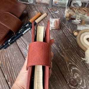 Pocket TN Leather Travelers Notebook Cover for Moleskine Pocket 914 ...