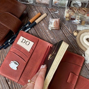 Pocket TN Leather Travelers Notebook Cover for Moleskine Pocket 914 ...