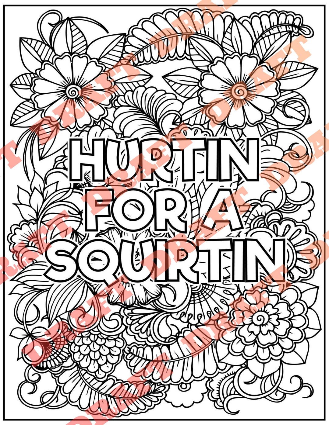 Unhinged Adult Phrases Coloring Pages, 10 Page Download Pdf Printable ...