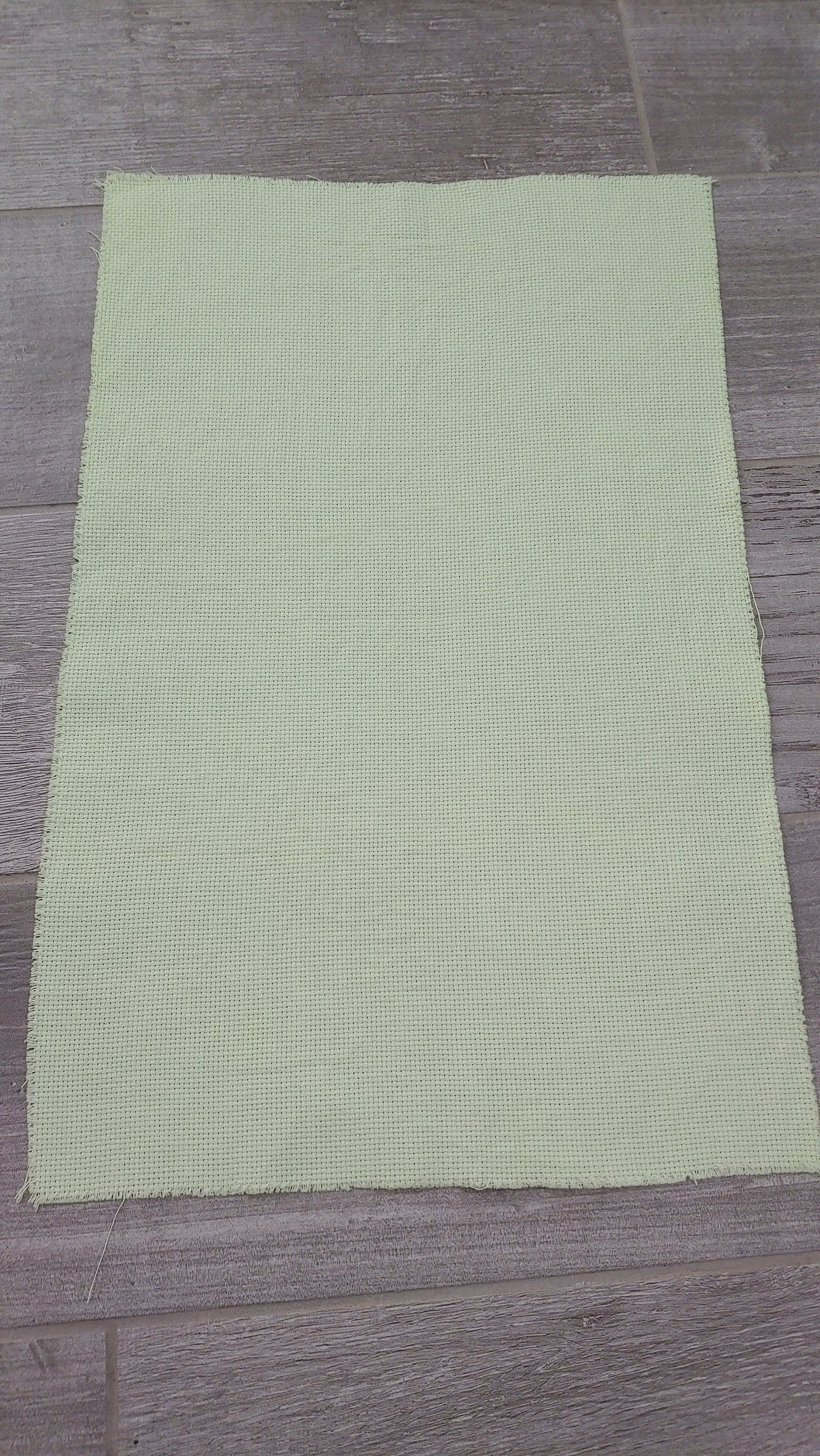 Yellow/orange Aida Cloth, 14 and 16 Count, Hand Dyed, Cross Stitch ...