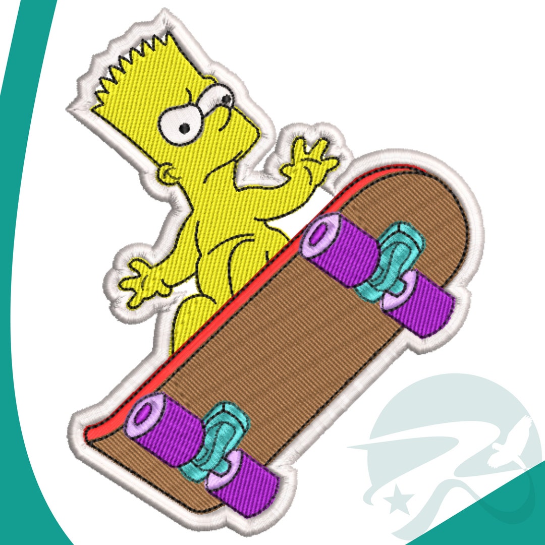 Bartjefpes/simpson/ Embroidery Pattern/ Custom Digitizing / Embroidery ...