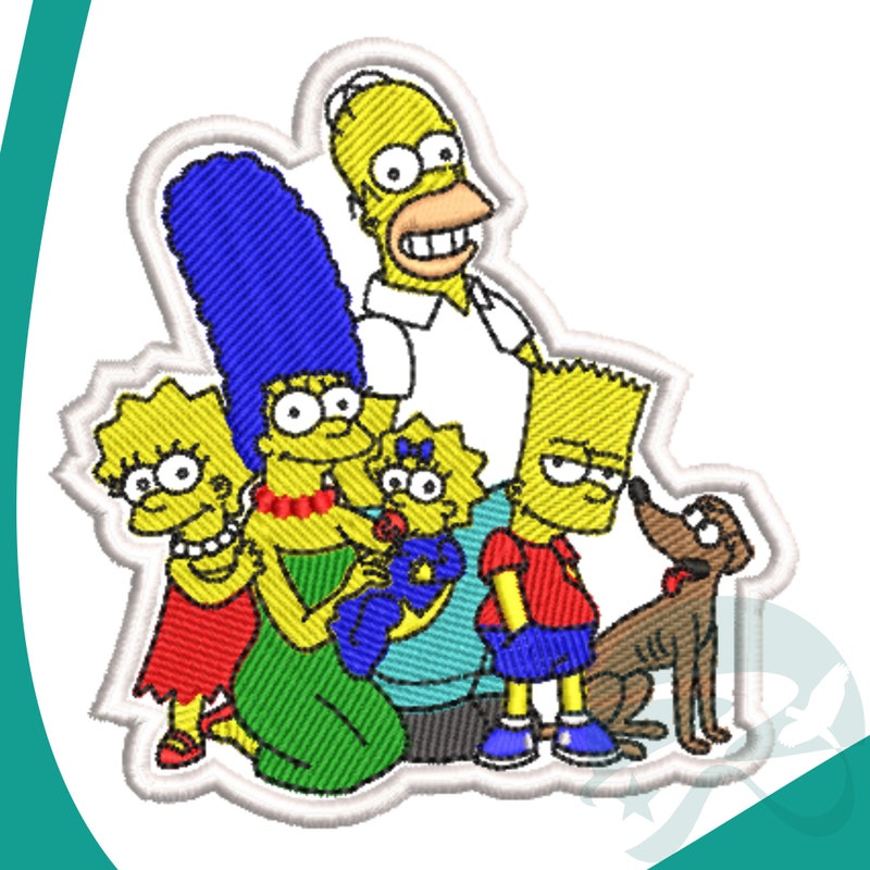 Simpsons Patch - Etsy