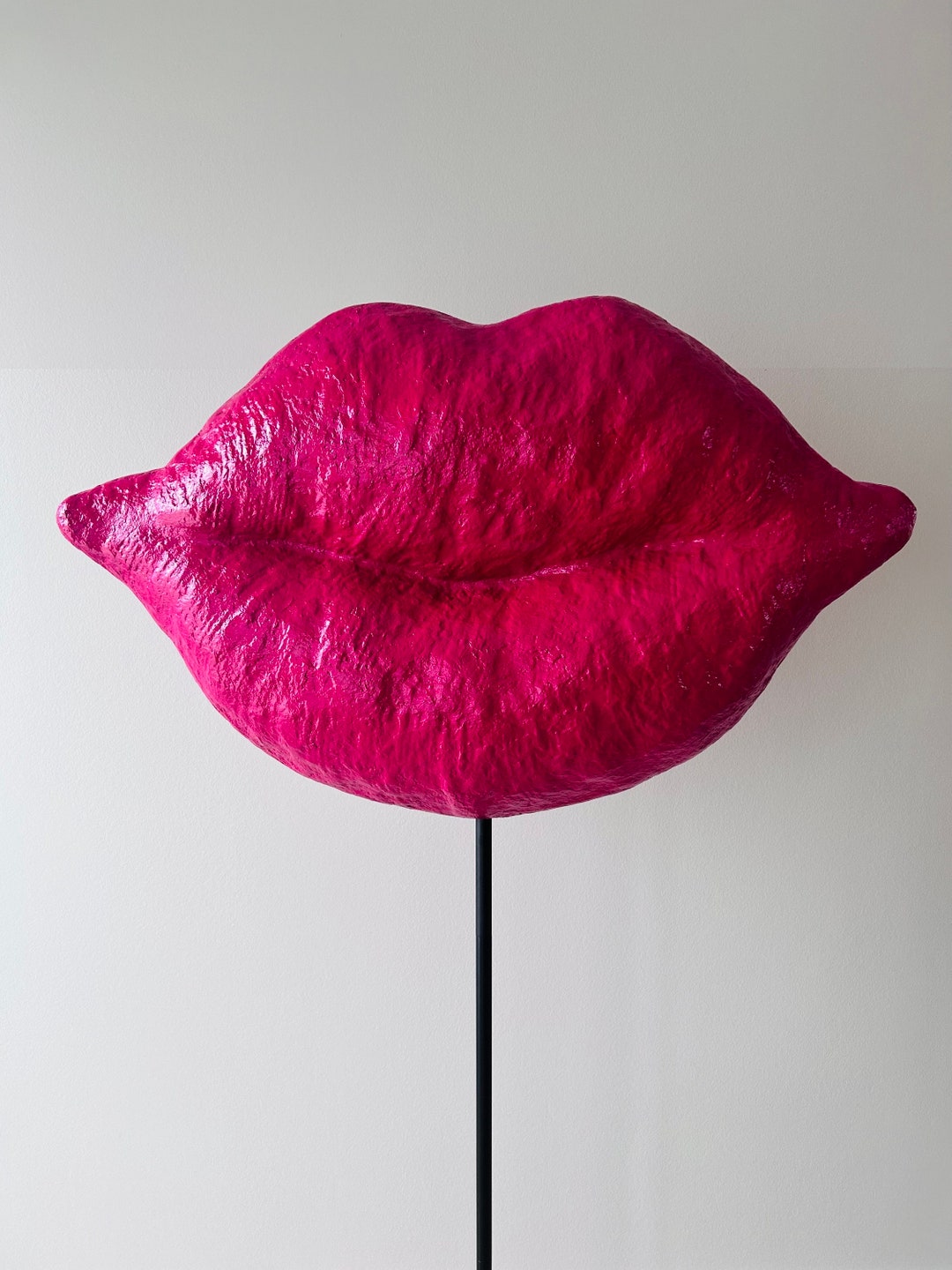 Lips Lips Big Lip Sculpture Mouth Kissing Mouth 3D Decoration Lips ...