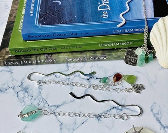 Sea Glass Bookmark | Etsy
