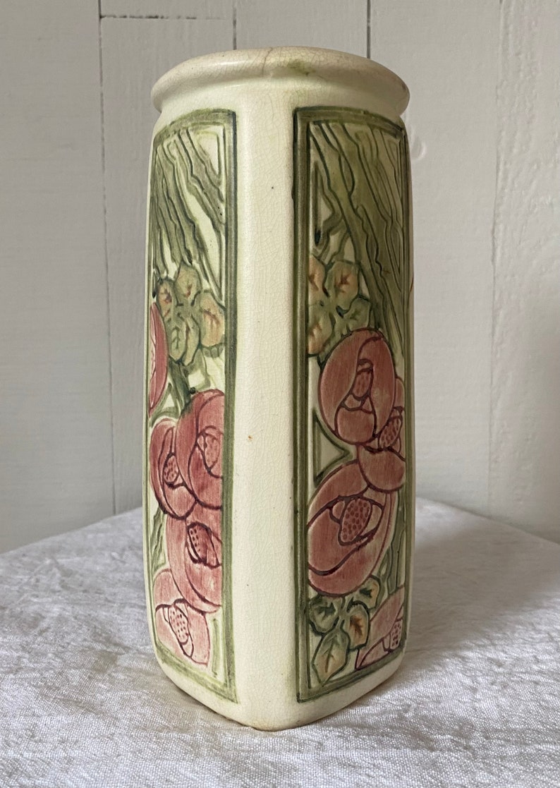 Weller Pottery Roma Art Vase, 1910-20s Arts and Crafts Art Pottery - Etsy