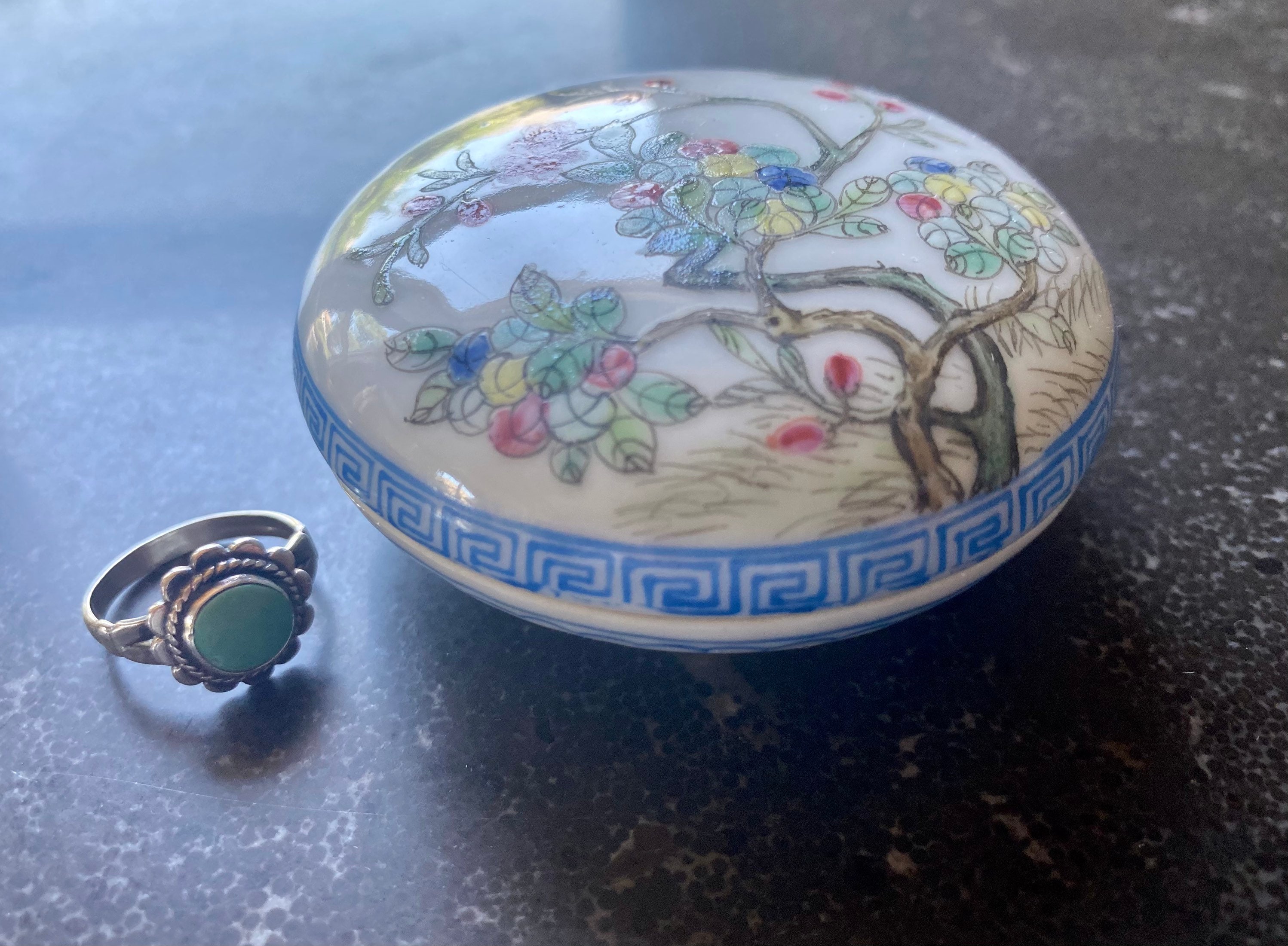 Chinese Porcelain Ink Box - Etsy