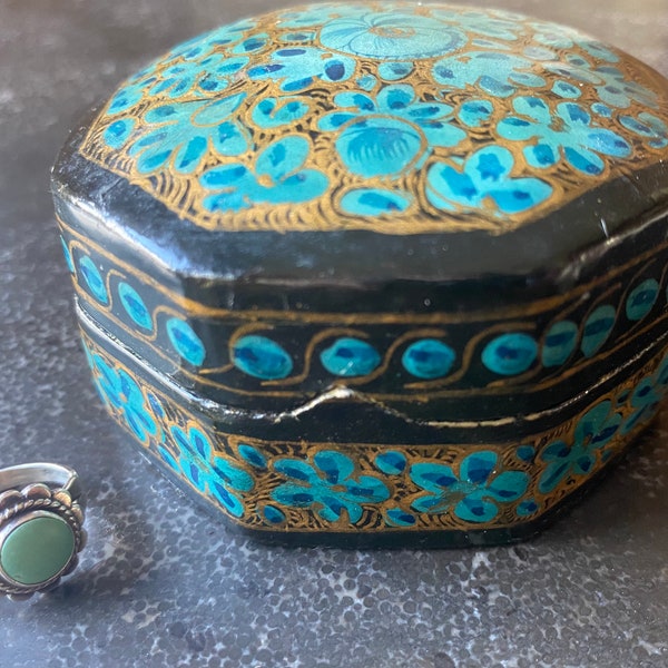 Kashmiri Trinket Box - Etsy