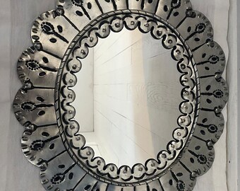 Mexican Punched Tin Mirrors - Etsy