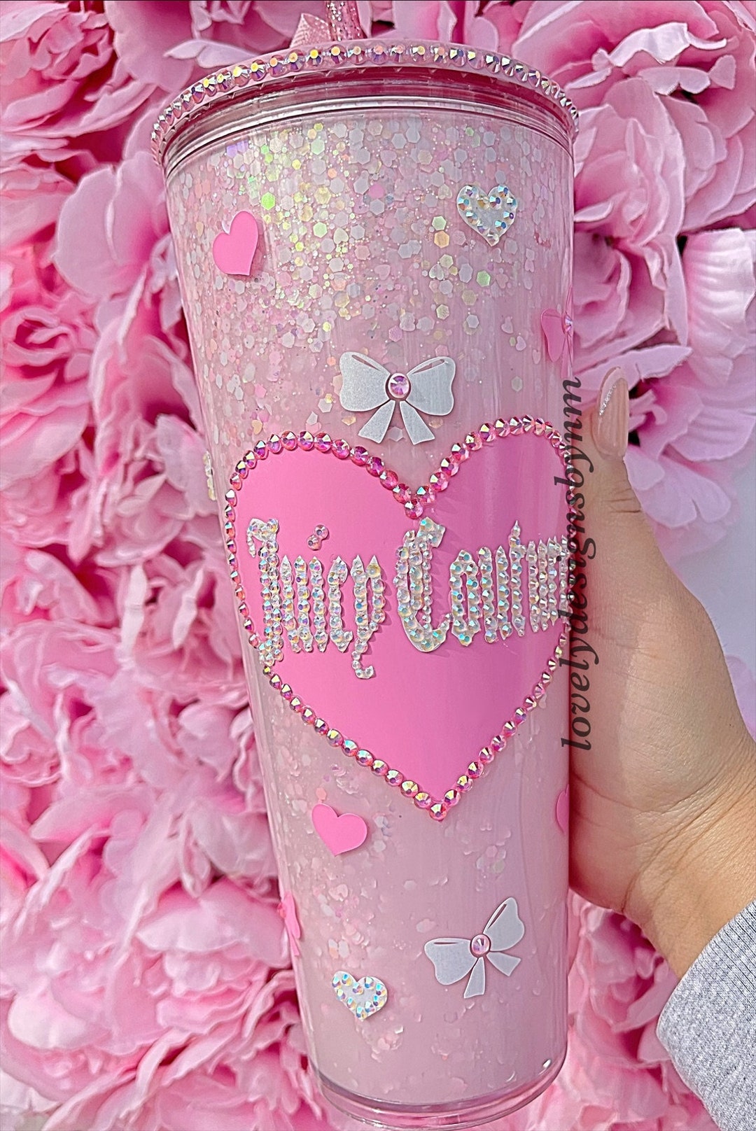 JC Snowglobe Tumbler/24oz Double Wall - Etsy