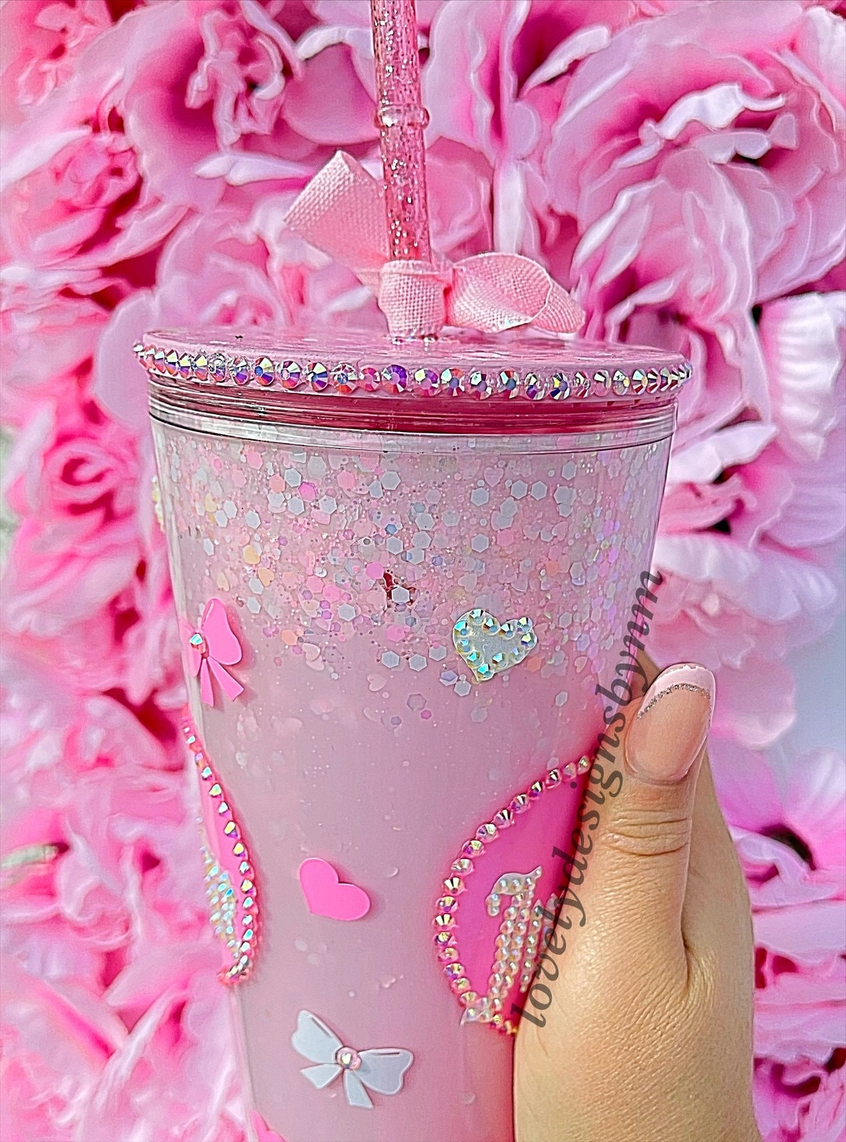 JC Snowglobe Tumbler/24oz Double Wall - Etsy