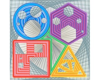 Crook Colored Pencil Drawing Print - Etsy