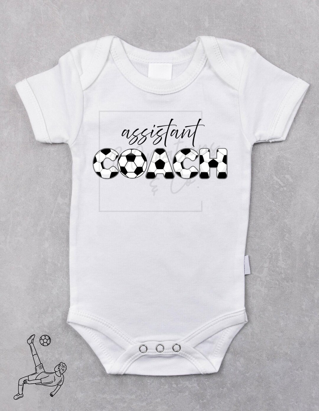 Assistant Soccer Coach PNG | Digital Download PNG | Baby | Football ...