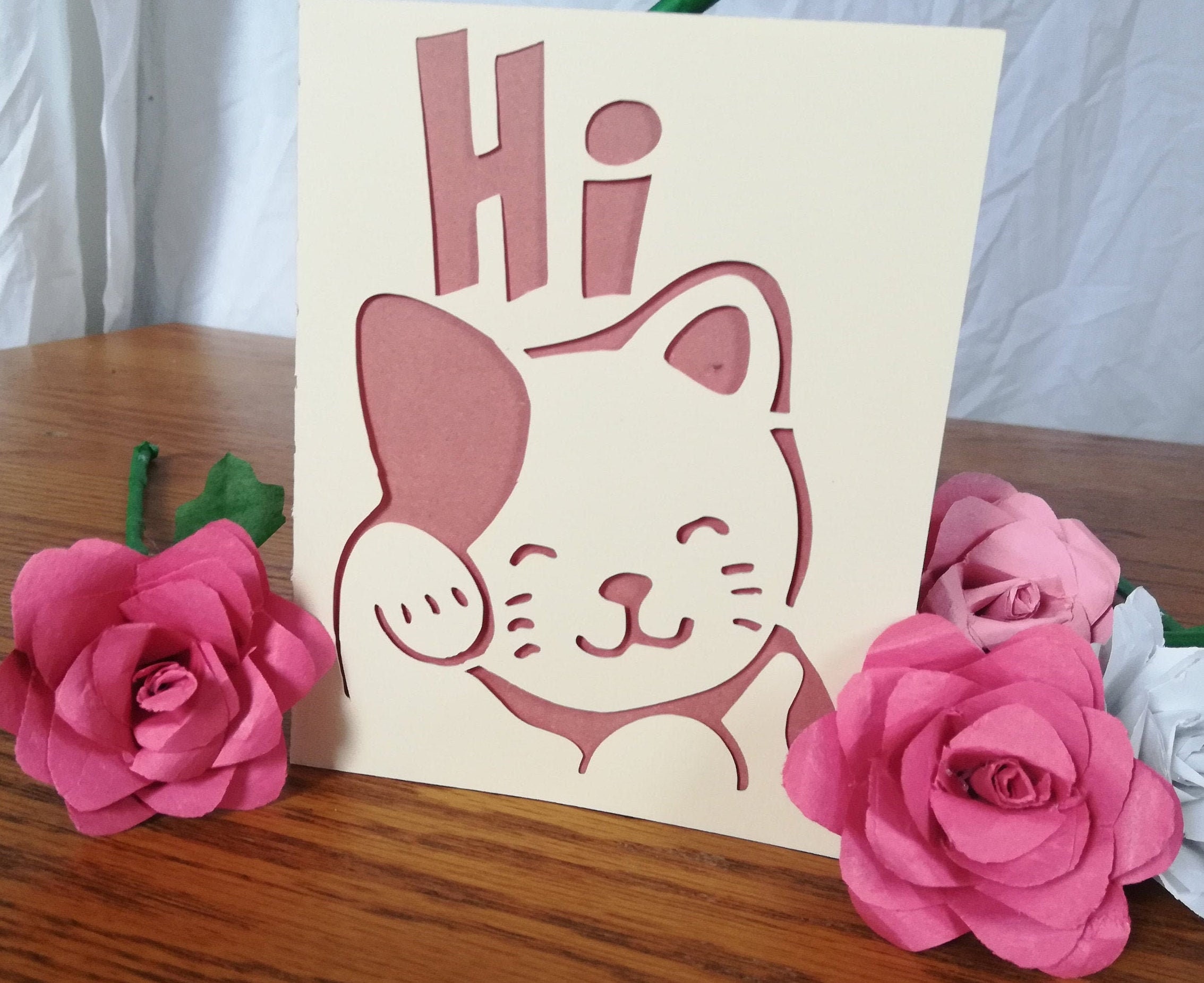 Cricut Card Template