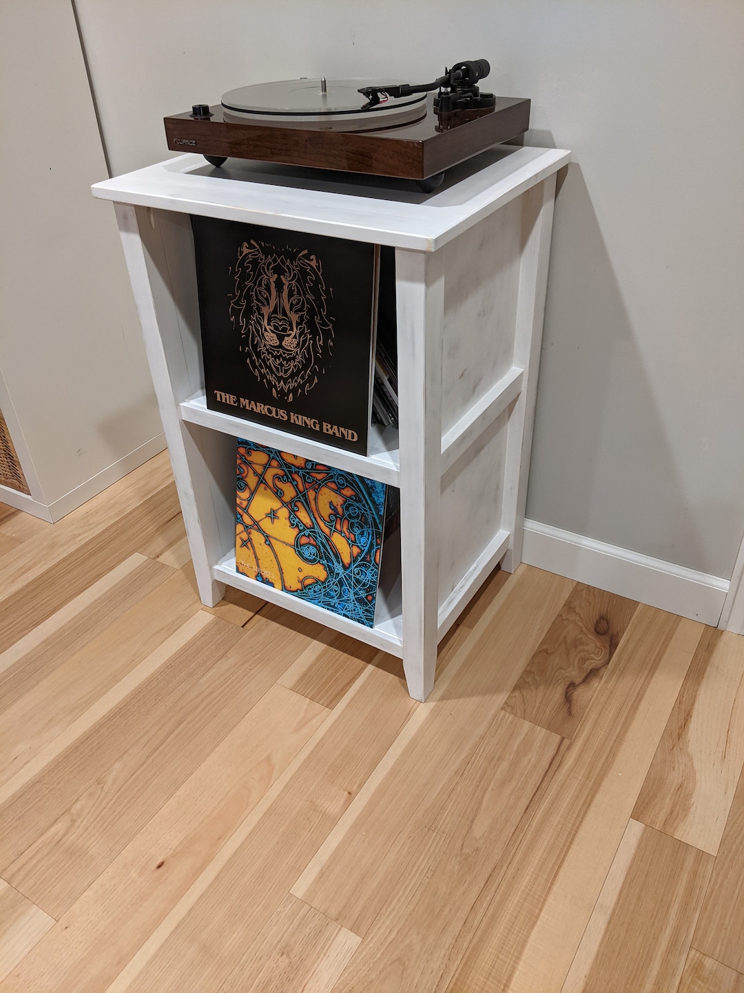 Record Player Stand With Storage - Etsy